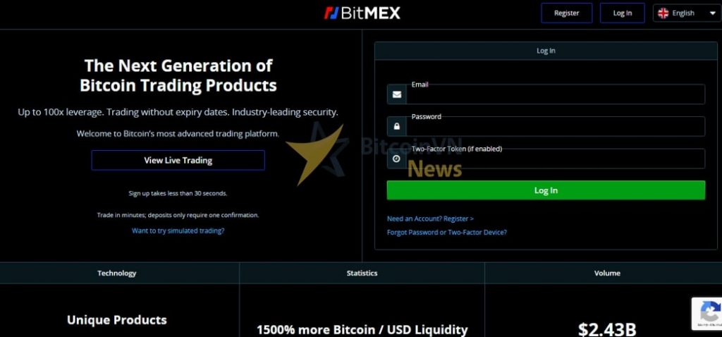 BitMEX là gì? Hướng dẫn sử dụng sàn giao dịch BitMEX - BitcoinVN News